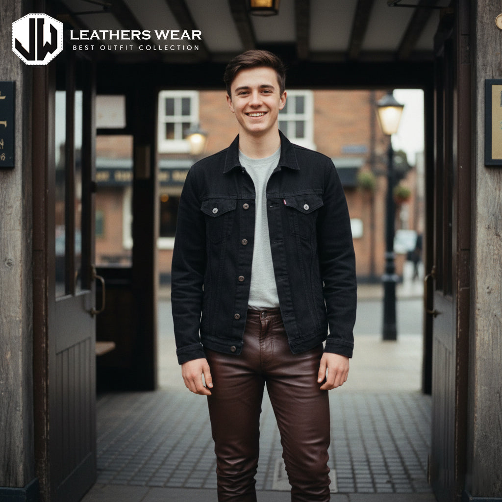 How to Style Men’s Leather Pants | 7 Outfits That Work – Leathers Wear